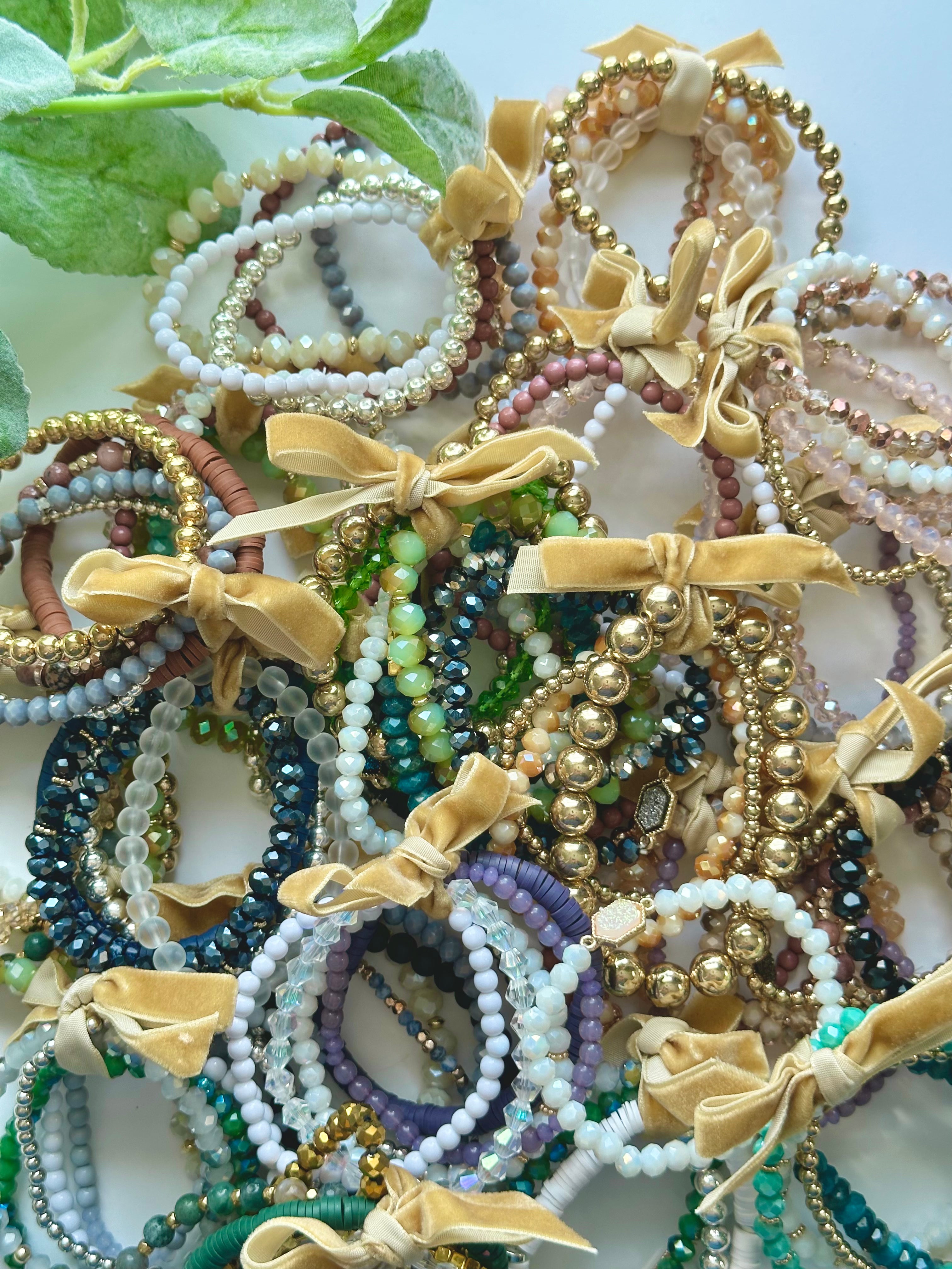 Beaded Stack Bracelets – Bloom Mercantile