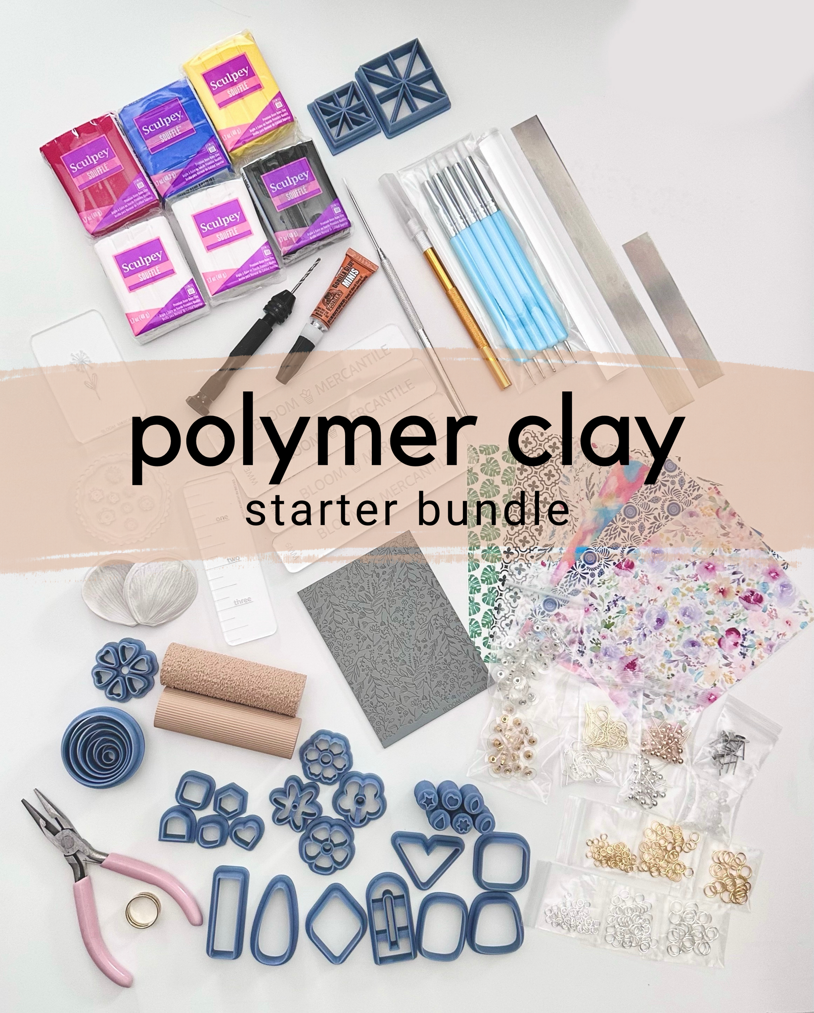 Ultimate Polymer Clay Starter Bundle – Bloom Mercantile