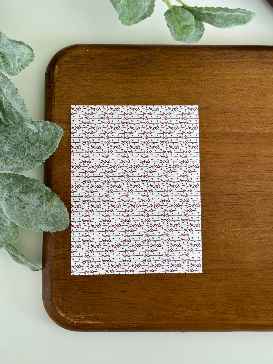 Transfer Papers – Bloom Mercantile