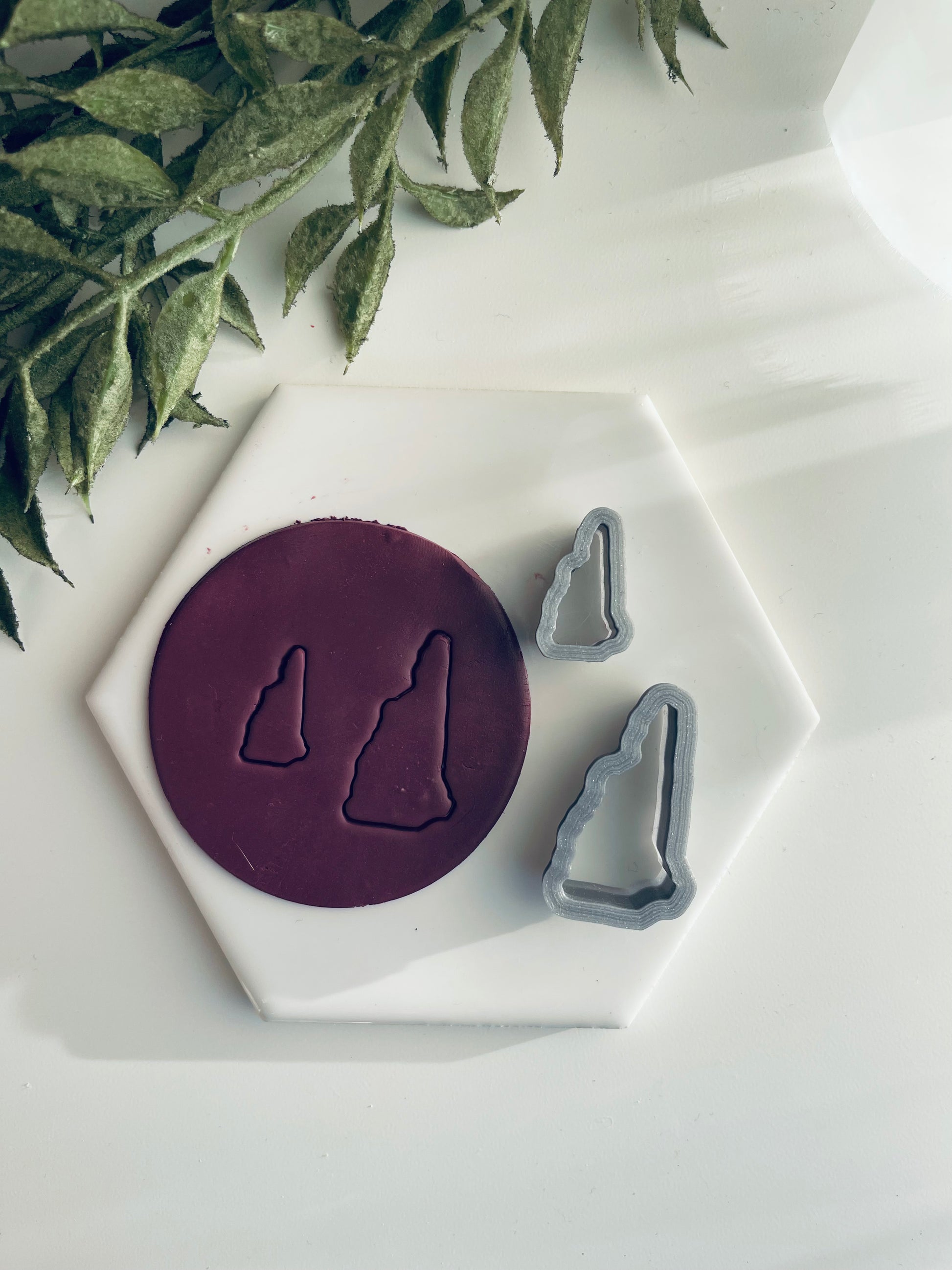 New Hampshire | State Silhouettes | Polymer Clay Cutter – Bloom Mercantile